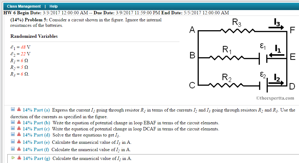 Solved Class Management I Help HW 6 Begin Date: 3/3/2017 | Chegg.com