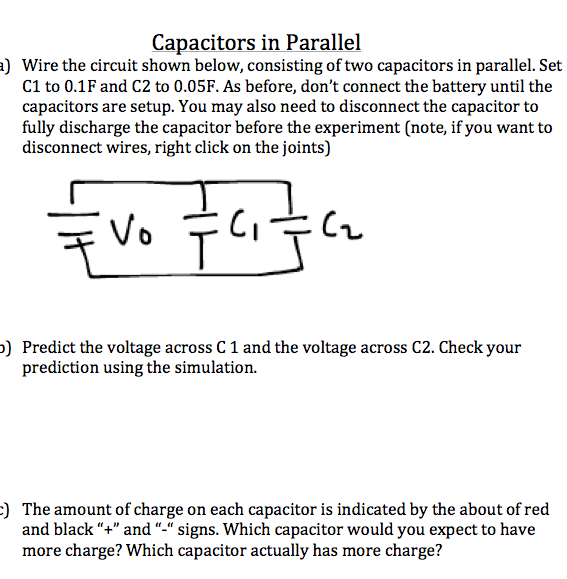Wiring Two Capacitors In Parallel - Wiring Diagram