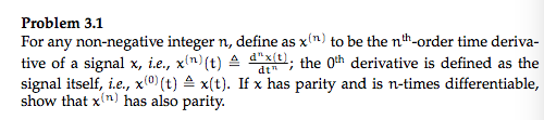 Solved For any non-negative integer n, define as x^(n) to be | Chegg.com