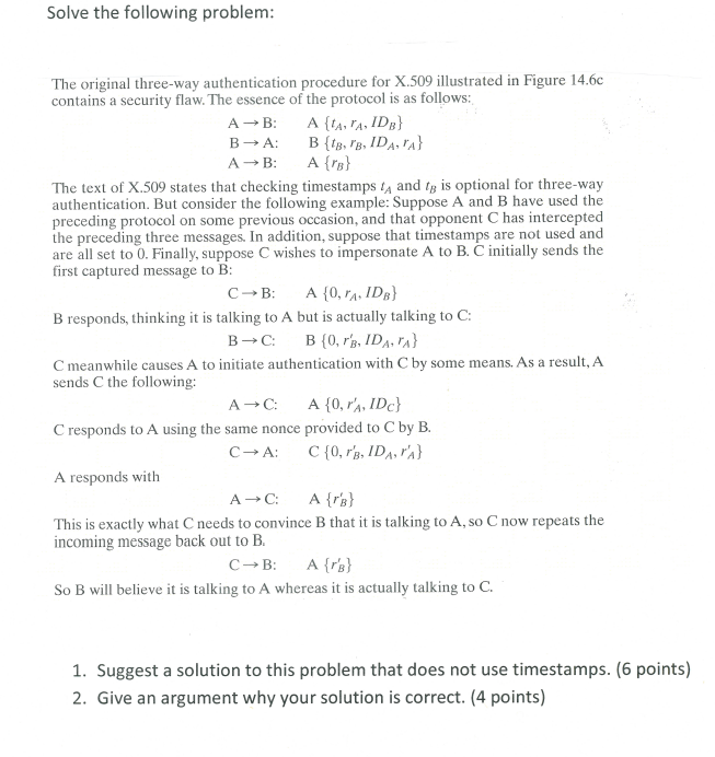Solved Solve the following problem The original three-way | Chegg.com