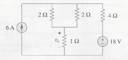Solved Consider the circuit shown below. Determine the | Chegg.com