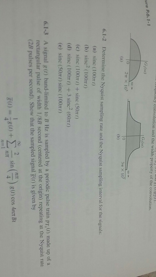 Solved queney convolution and the width property of the | Chegg.com