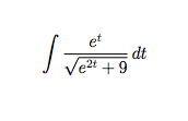Solved Evaluate the integral Integral e^t/Squareroot e^2t + | Chegg.com