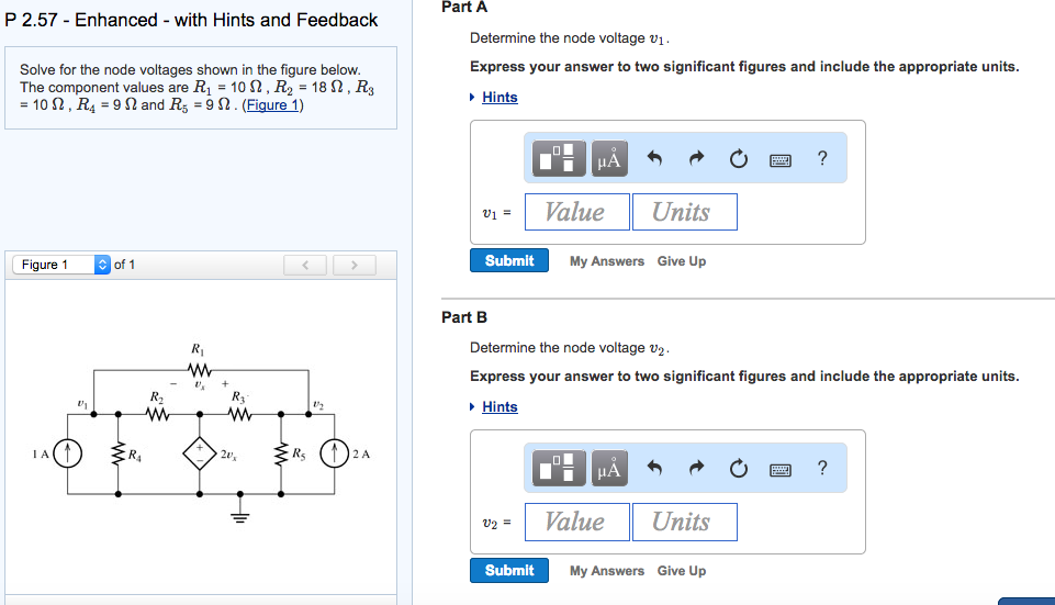 Solved Part A P 2.57 Enhanced with Hints and Feedback | Chegg.com