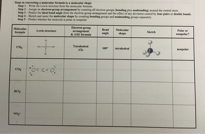 Solved Steps in converting a molecular formula to a | Chegg.com
