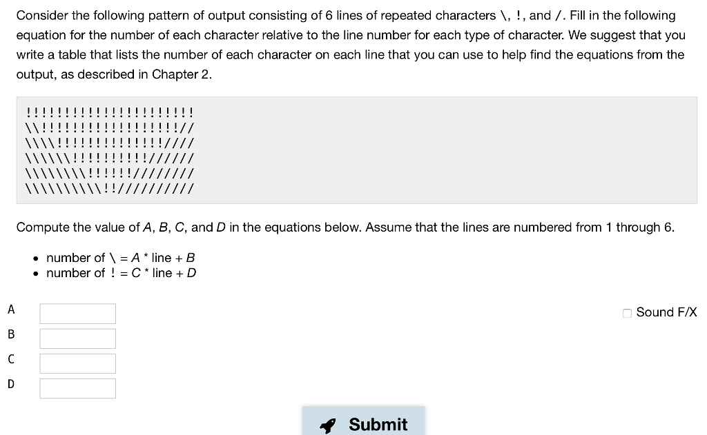 Solved Consider the following pattern of output consisting | Chegg.com