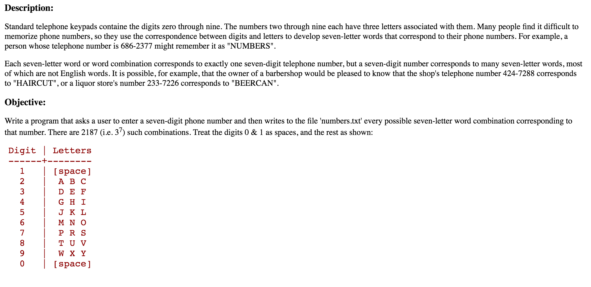 Solved Standard telephone keypads containe the digits zero | Chegg.com