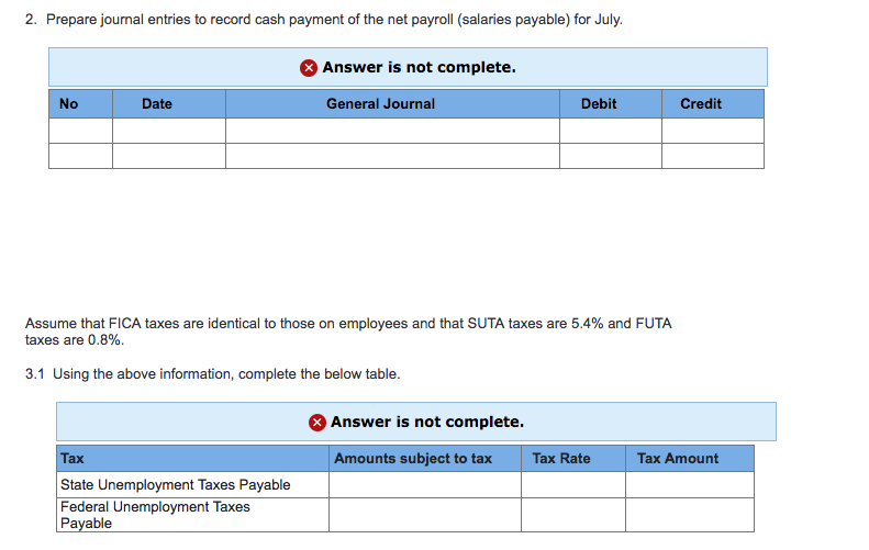 Solved value: 1.00 points Exercise 11-15 Recording payroll | Chegg.com Solved value: 1.00 points Exercise 11-15 Recording payroll | Chegg.com