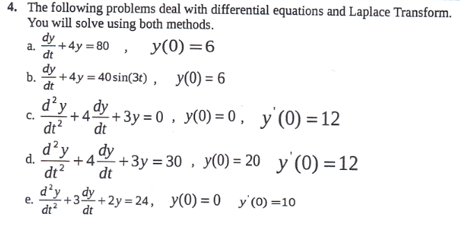 Solved The following problems deal with differential | Chegg.com Solved The following problems deal with differential | Chegg.com