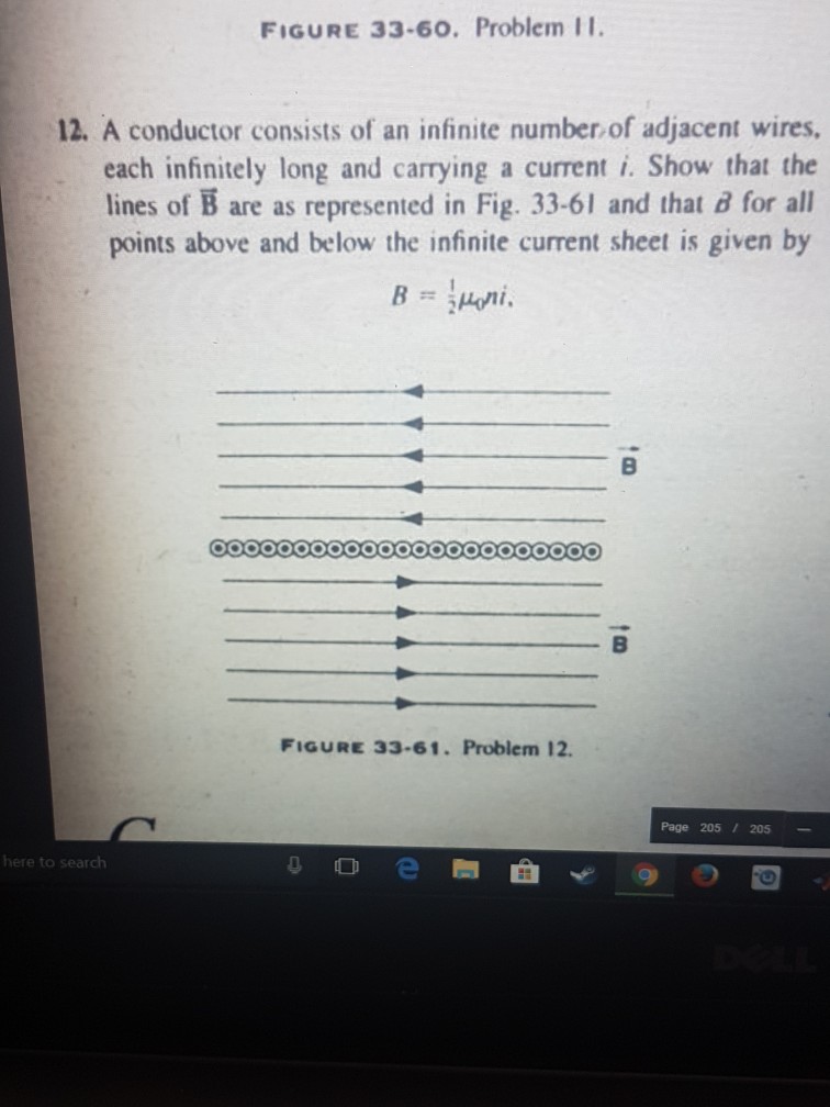 Solved FIGURE 33-60. Problem I1. 12. A conductor consists of | Chegg.com