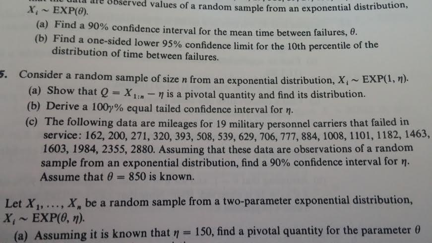 Solved Let X1, . . ., Xn be a random sample from a | Chegg.com