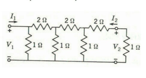Solved For the resistive two port network of the figure, | Chegg.com