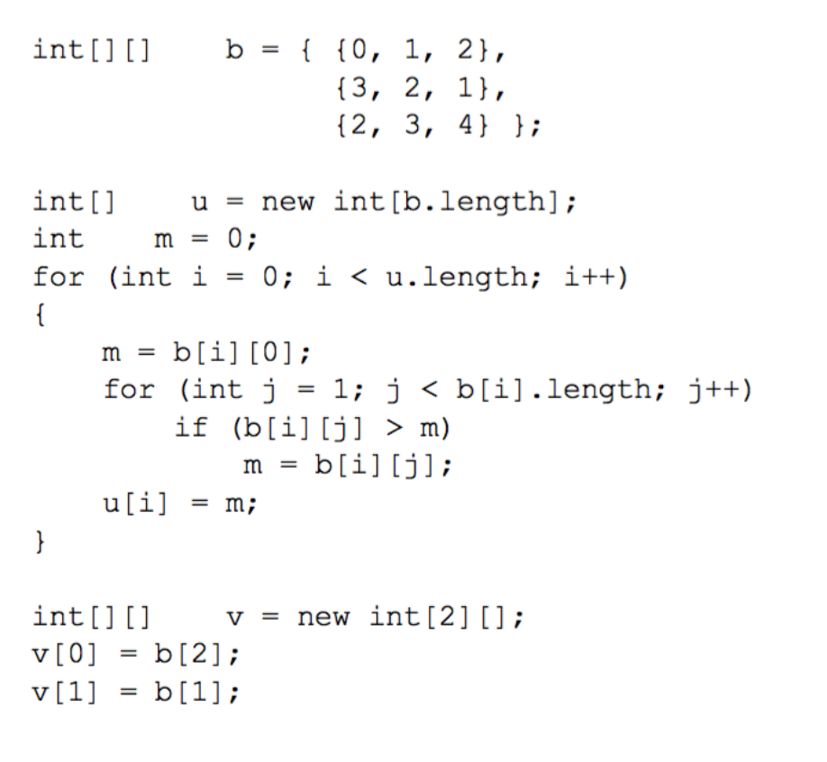 Solved Question: Draw the array referred to by reference v. | Chegg.com