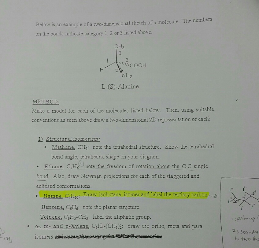 Solved (Convention for 2D Diagrams) Structural isomerism: | Chegg.com