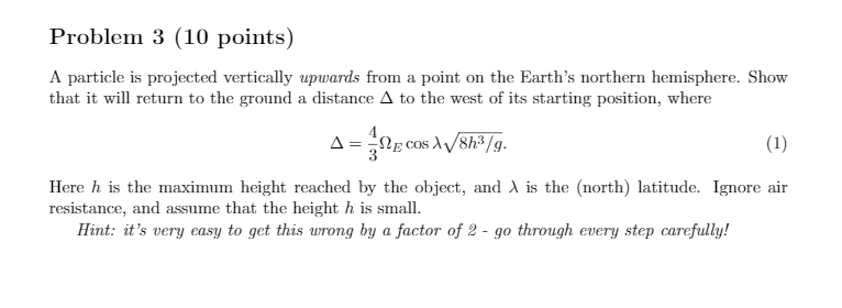 Solved A particle is projected vertically upwards from a | Chegg.com