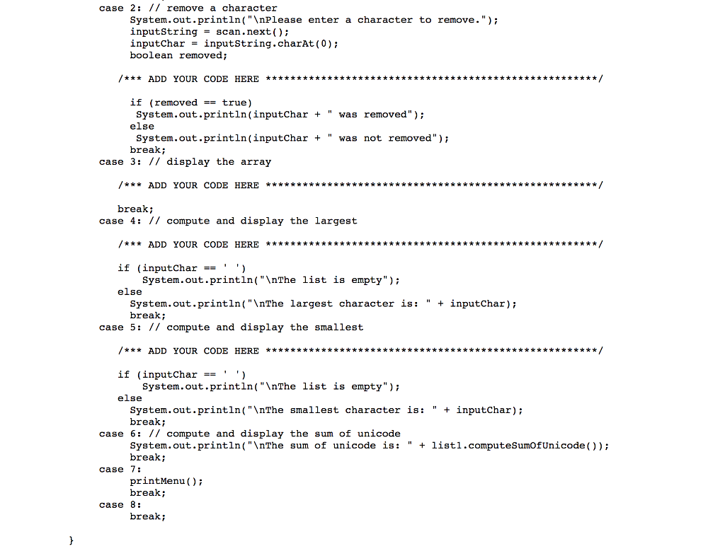 Your assignment is to create a class called | Chegg.com