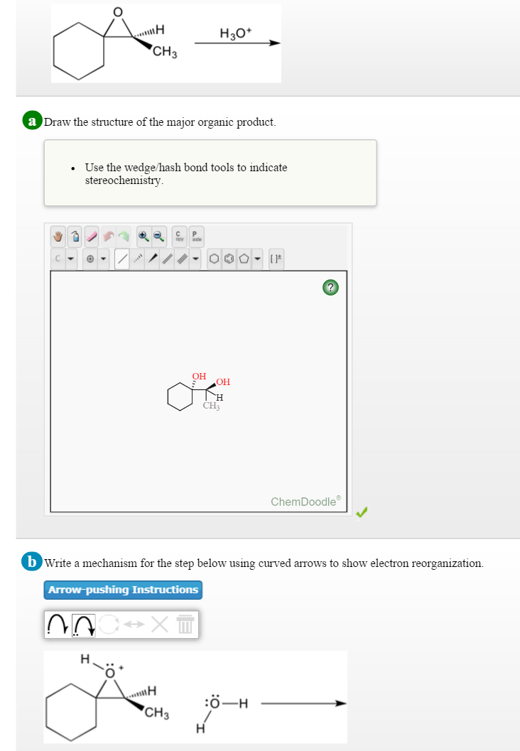 Solved Write a mechanism for the step below using curved | Chegg.com