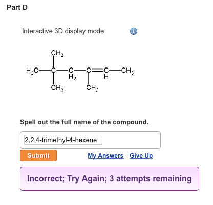 Solved Interactive 3D display mode Spell out the full name | Chegg.com
