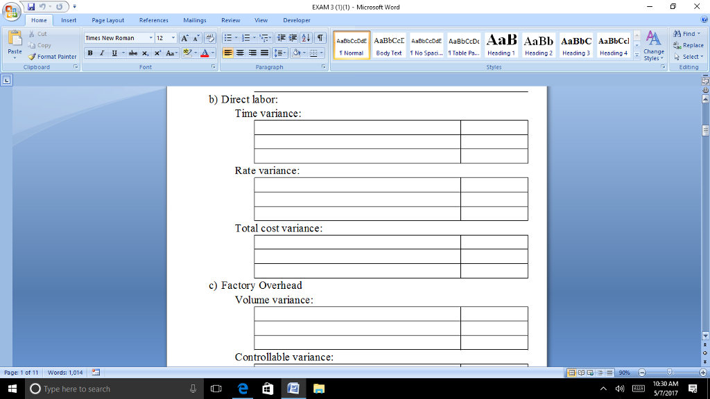 Solved EXAM 3 001 Microsoft Word Insert Page Layout Chegg solved-exam-3-001-microsoft-word-insert-page-layout-chegg