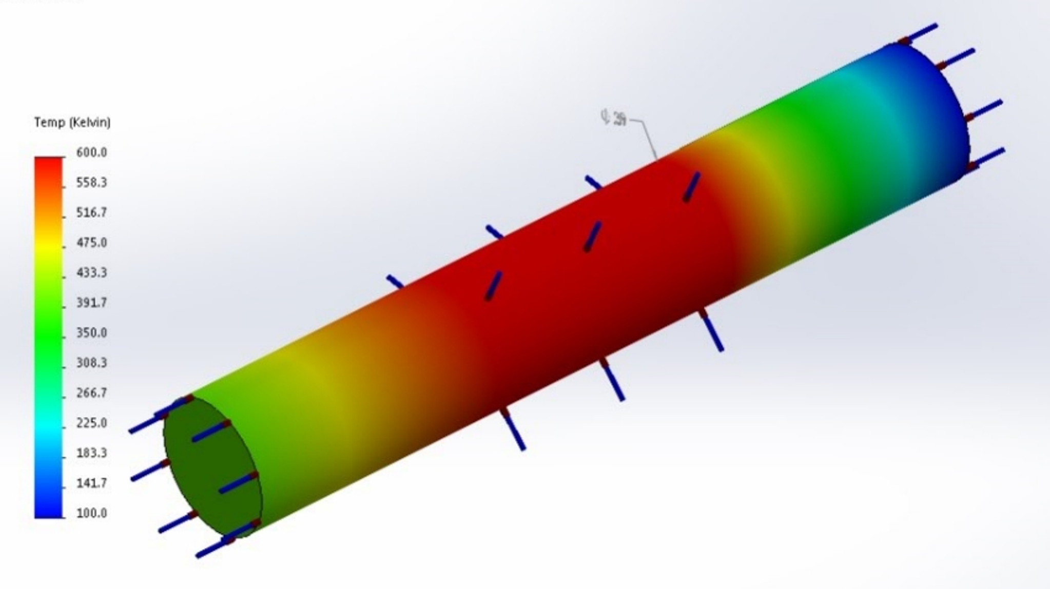Need help on calculating the temperature distribution | Chegg.com