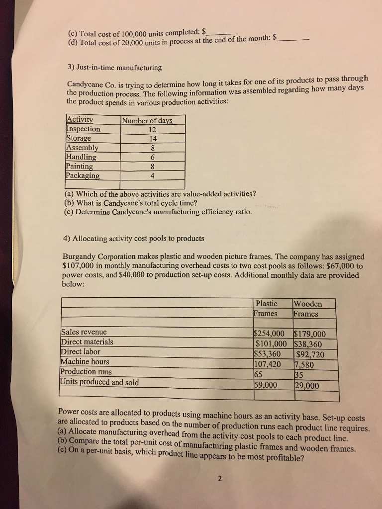 Solved 1) Process costing system-journal entries Milton | Chegg.com