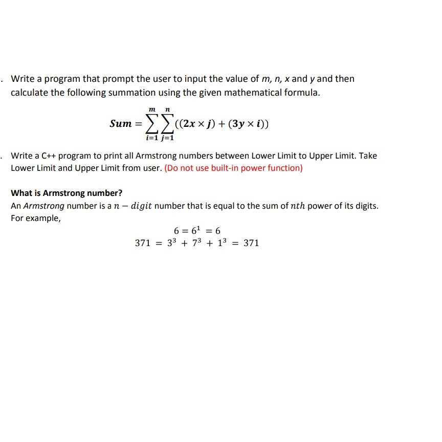 Solved Write A Program That Prompt The User To Input The