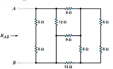 Solved What is the total resistance for the following | Chegg.com