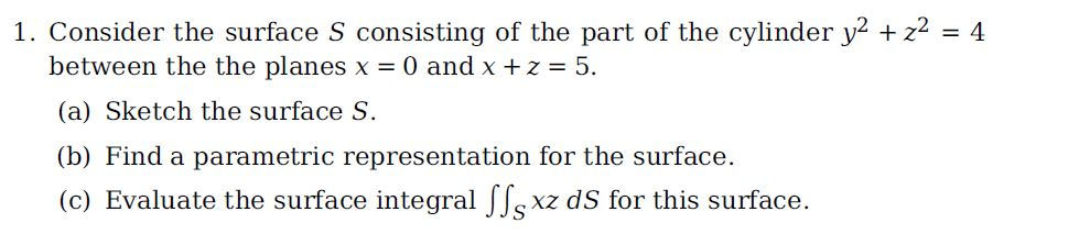 Solved Consider the surface S consisting of the part of the | Chegg.com