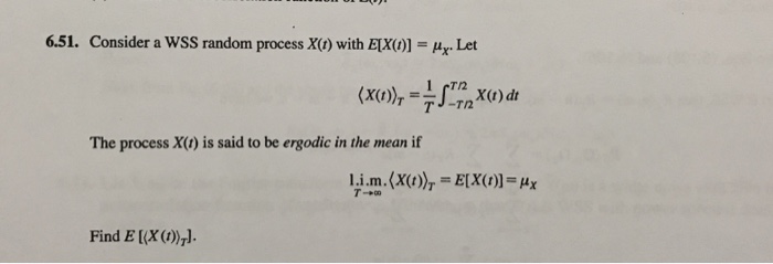 Solved Consider a WSS random process X(t) with E[X(t)] = | Chegg.com