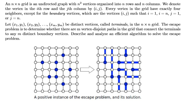 Solved An n × n grid is an undirected graph with n2 vertices | Chegg.com