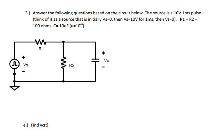 Solved 3.) Answer the following questions based on the | Chegg.com