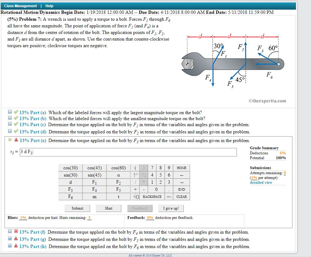Solved Class Management Help Rotational Motion/Dynamics | Chegg.com
