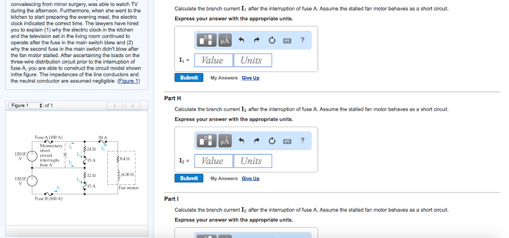 Solved Part A | Item 10 Calculate the branch current I1 | Chegg.com