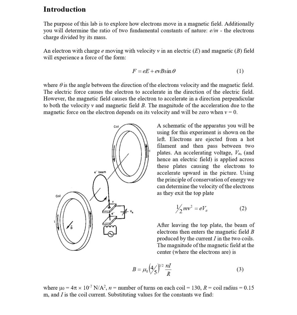 Solved Introduction The purpose of this lab is to explore | Chegg.com