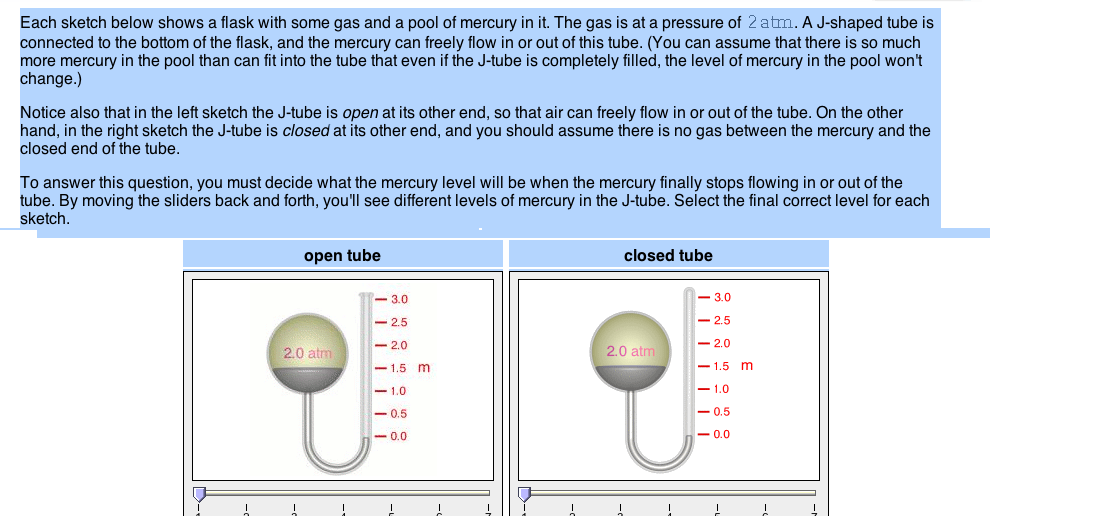 Each sketch below shows a flask with some gas and a | Chegg.com