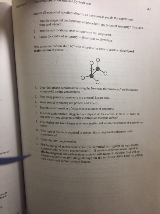 Solved 82 PARTA. TH THE CONFORMATIONS OF ACYCLIC MOLECULES | Chegg.com