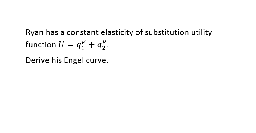 Elasticity Of Substitution