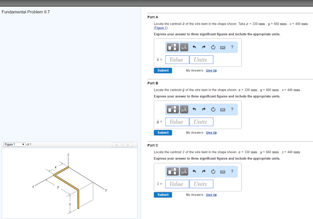 Solved Part A Locate The Centroid T Of The Wire Bent In The, 58% OFF Solved Part A Locate The Centroid T Of The Wire Bent In The, 58% OFF