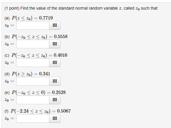 Solved (1 point) Consider a normal distribution curve where | Chegg.com