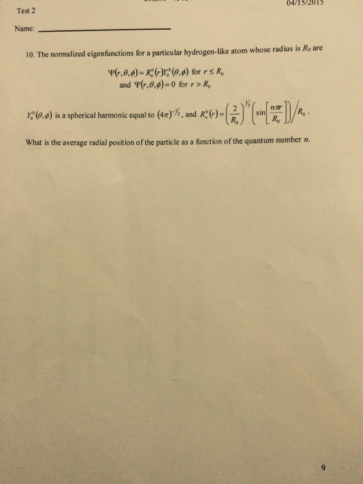 Define the expectation value, both mathematically and | Chegg.com