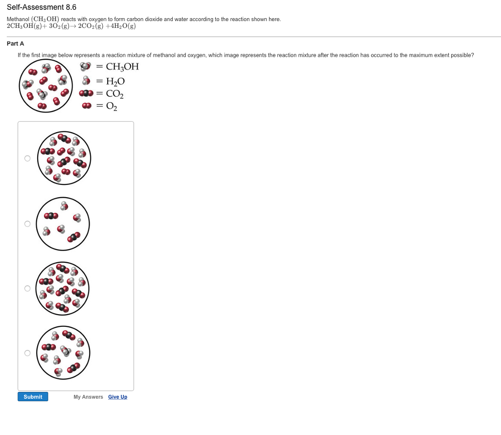Solved Methanol (CH_3OH) reacts with oxygen to form carbon | Chegg.com