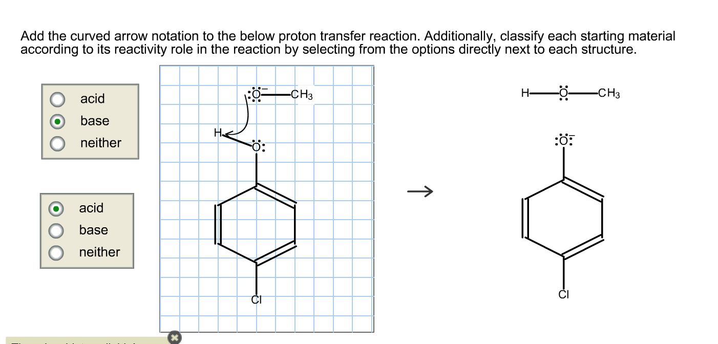 Solved Add the curved arrow notation to the below proton | Chegg.com
