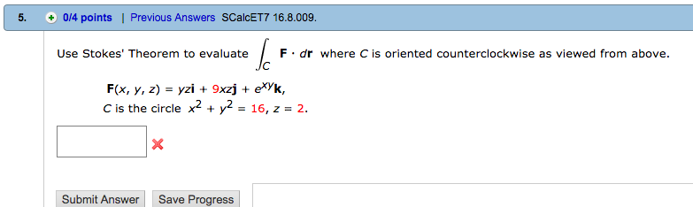 Solved Use Stokes' Theorem to evaluate integral_C F dr | Chegg.com