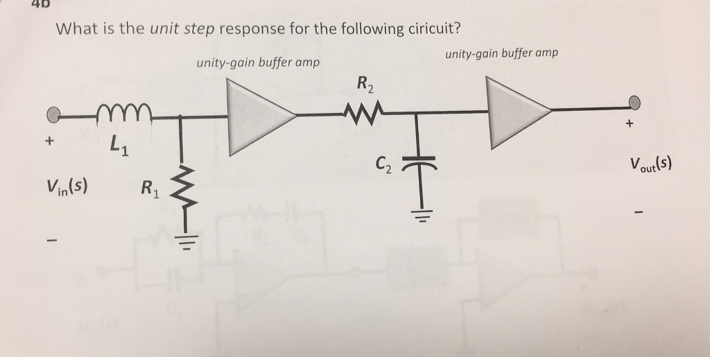 Solved A. What is the unit step response for the following | Chegg.com