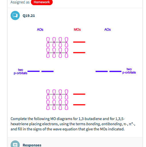 Solved Assigned as Homework Q19.21 AOs MOs AOs two | Chegg.com