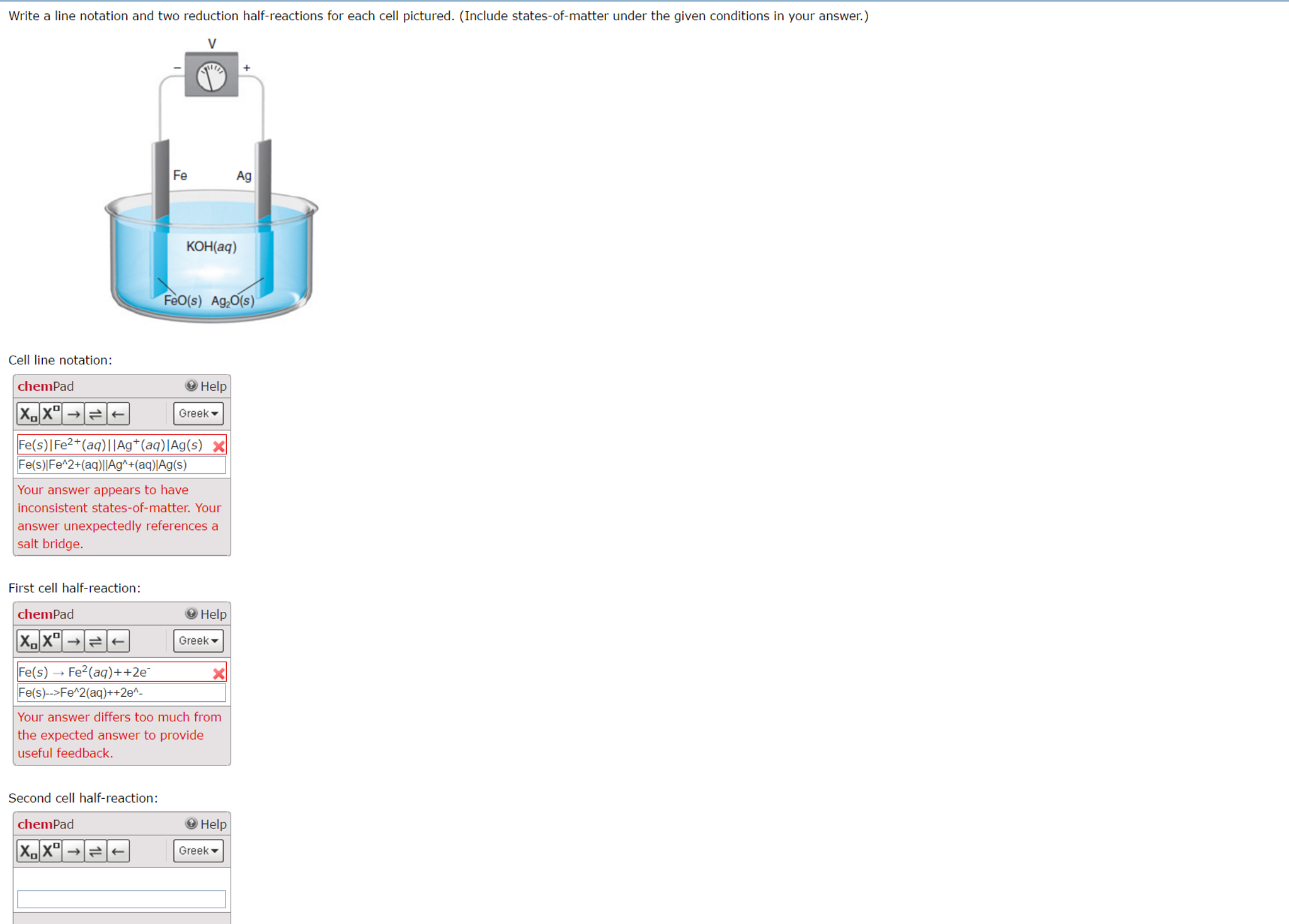 Solved Write a line notation and two reduction | Chegg.com