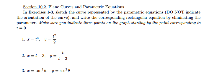Parametric Definition Of A Rhs And B Isection