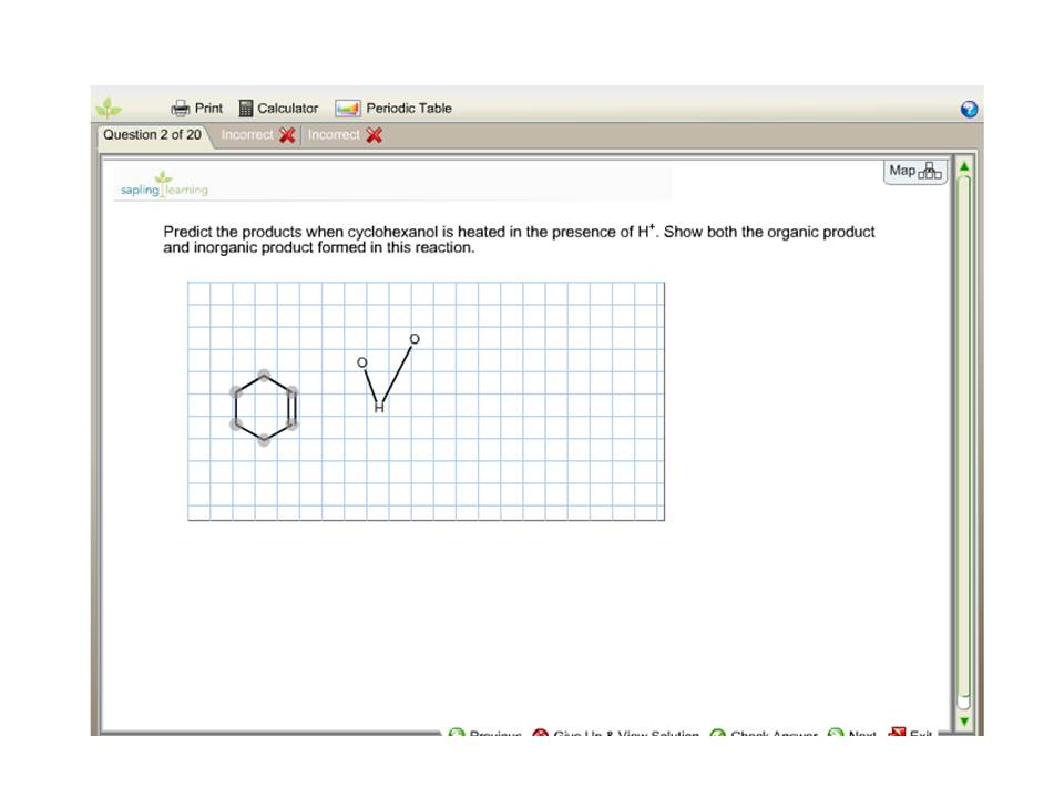 Solved Predict the products when cyclohexanol is heated in | Chegg.com
