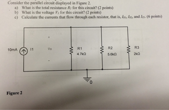 Solved Consider the parallel circuit displayed in Figure 2 | Chegg.com