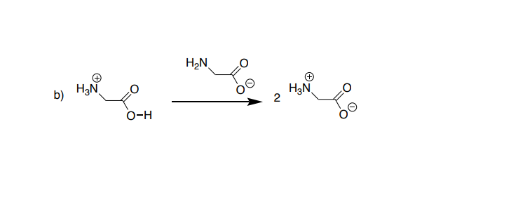 Solved 2 H3N C3 b) 2 3 O-H | Chegg.com